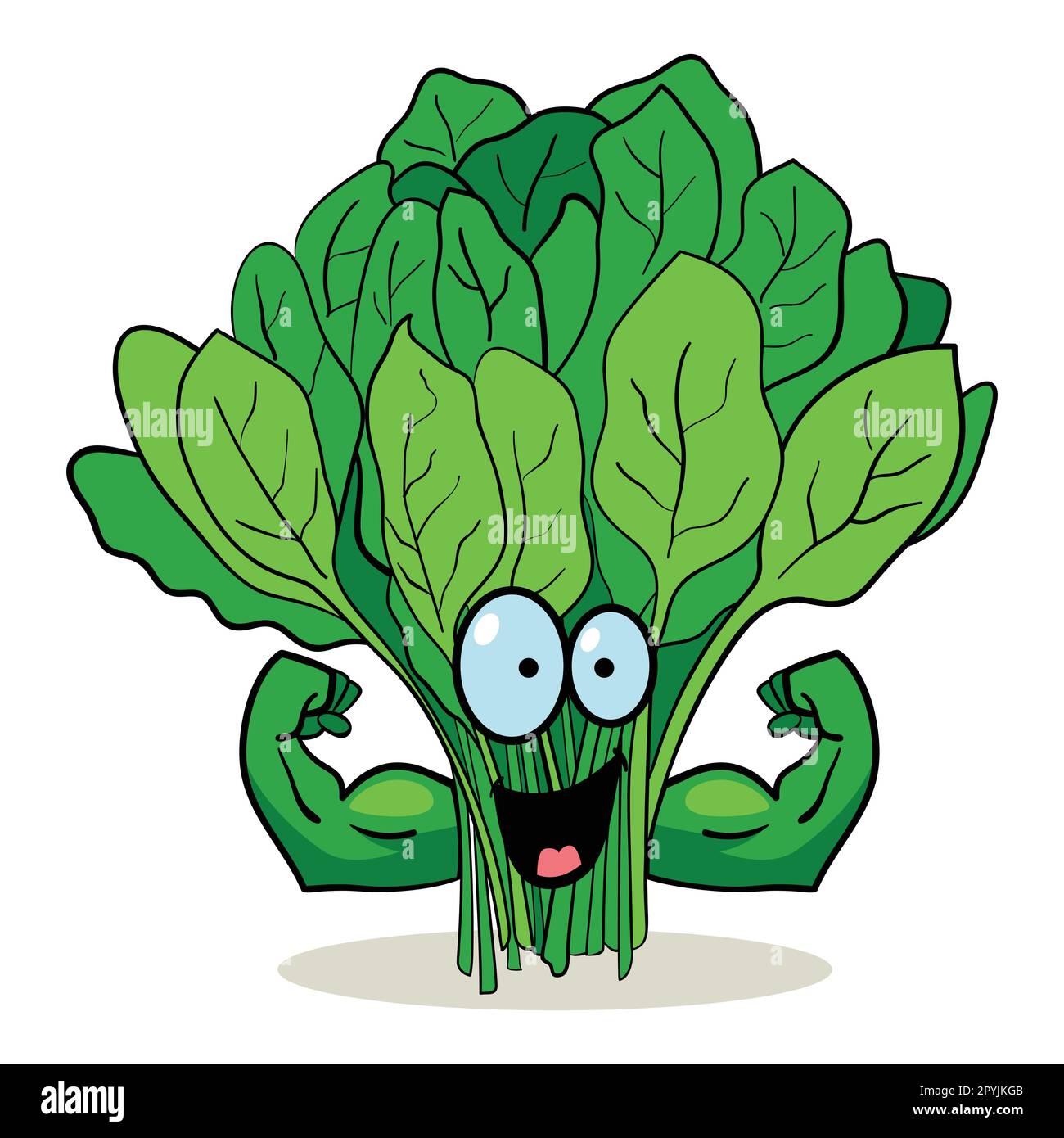 Bodybuilder cartoon hi-res stock photography and images - Alamy