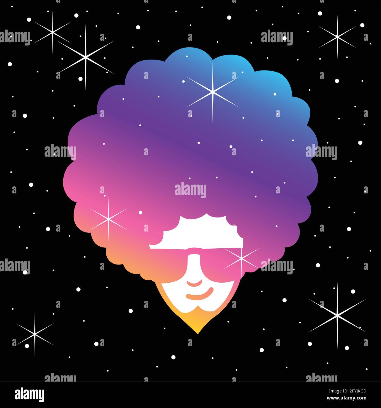 Frizzy vector vectors hi-res stock photography and images - Alamy