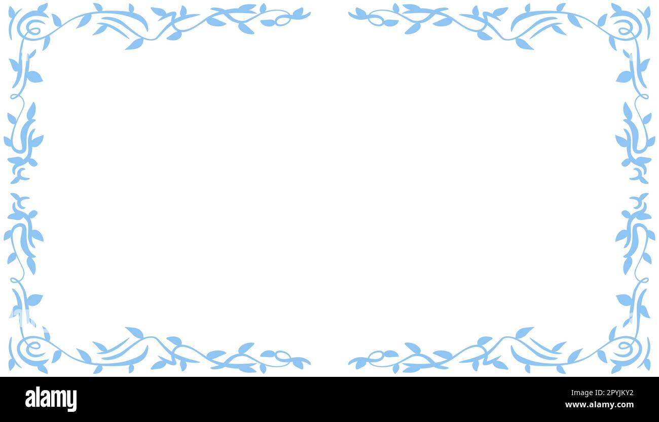 Blue abstract frame background illustration. Perfect for designing ...