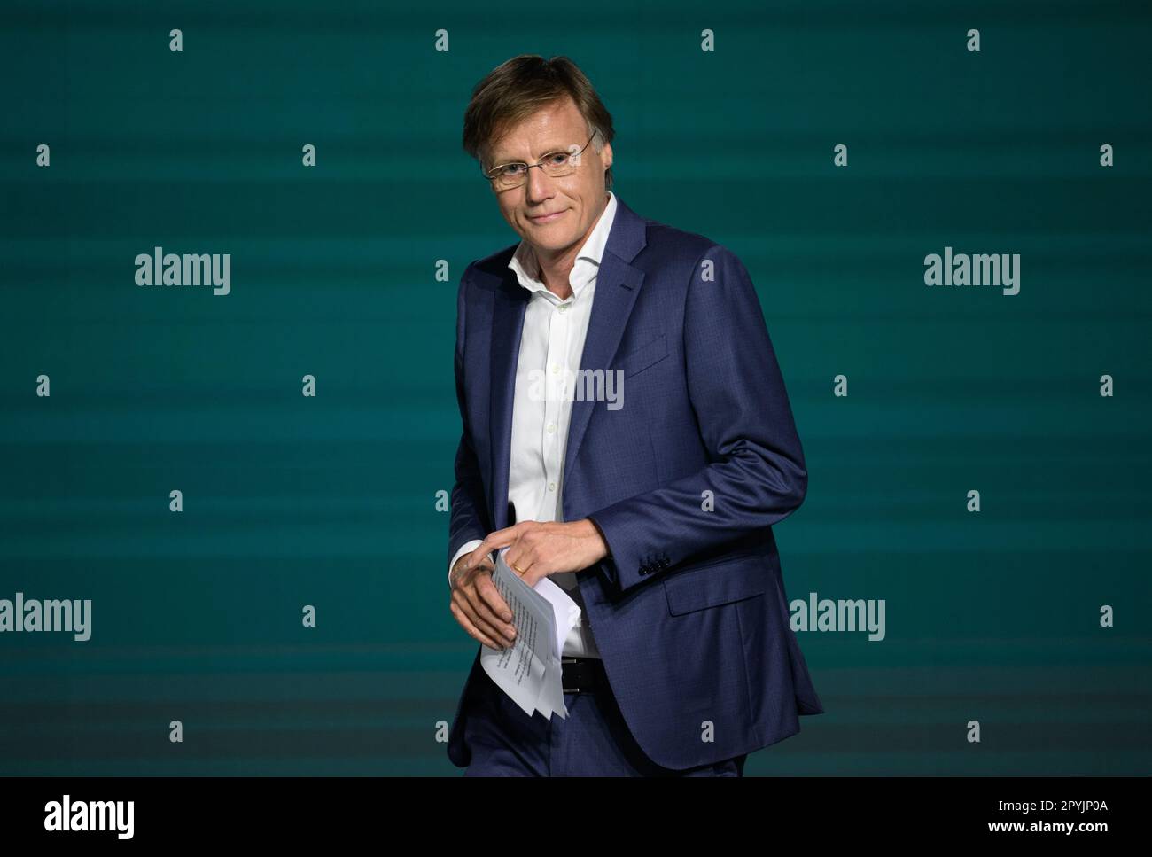 Dresden, Germany. 02nd May, 2023. Jochen Hanebeck CEO of Infineon ...