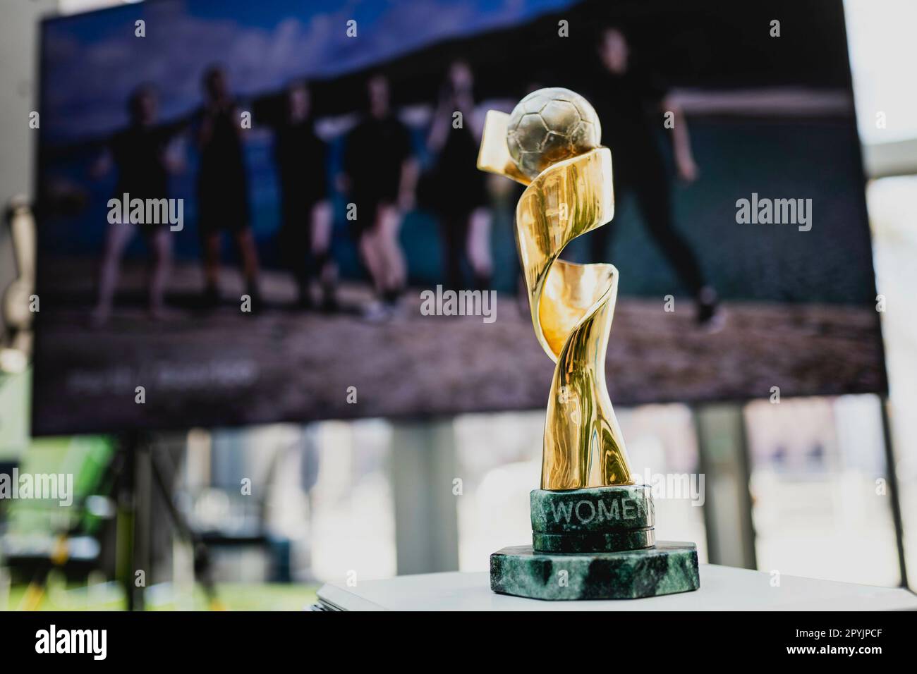 Football world championship 2023 trophy hi-res stock photography and ...