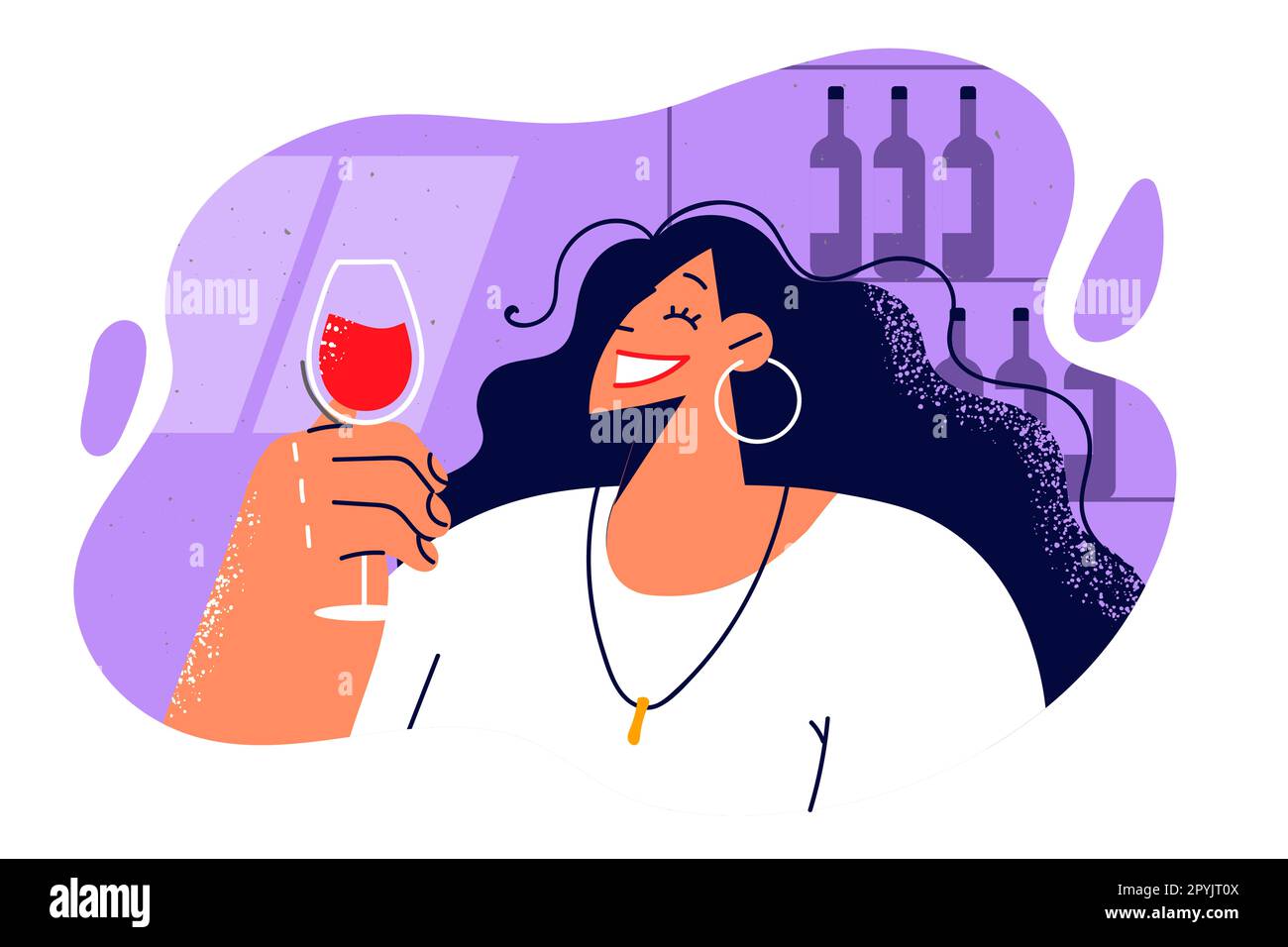 Woman drinking from bottle alcohol Cut Out Stock Images & Pictures - Alamy