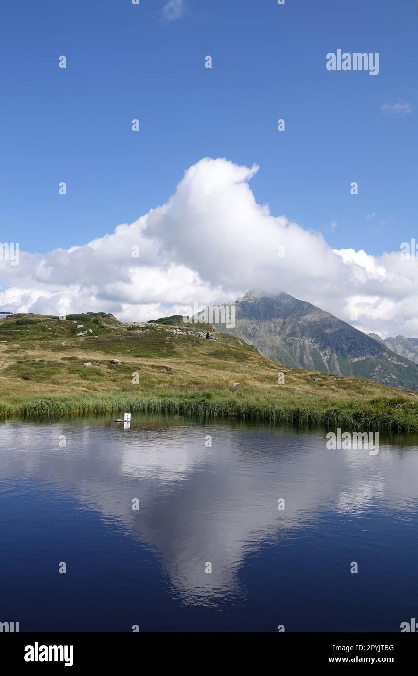 See am Jaufenpass Stock Photo - Alamy