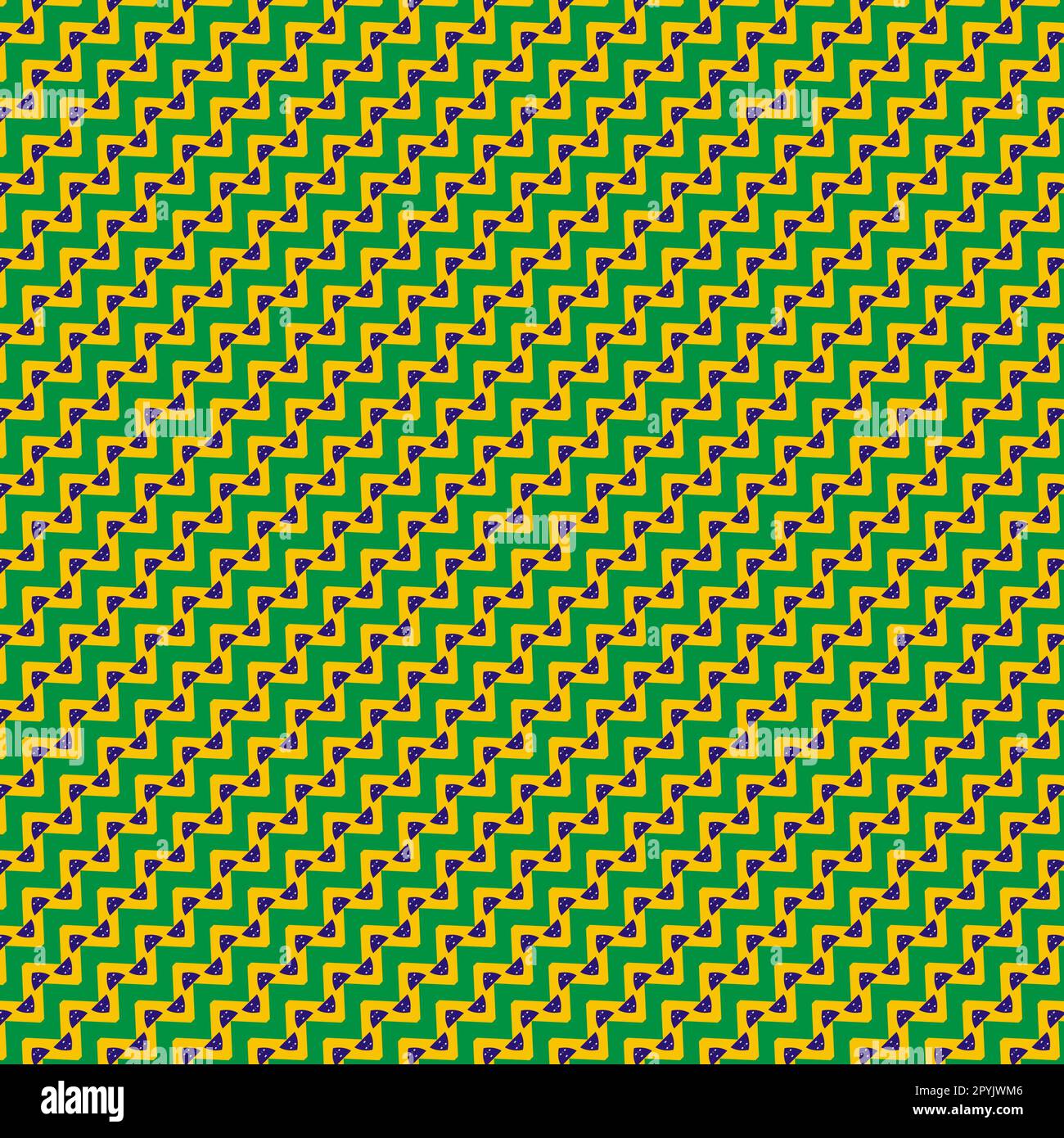 Abstract pattern of Brazil flag Stock Photo - Alamy