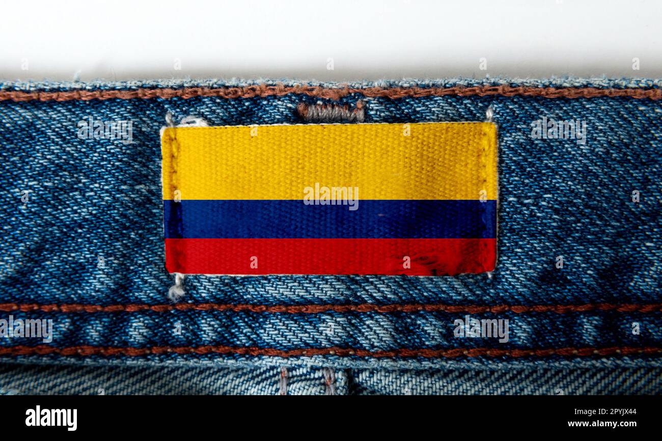 Grunge colombia flag hi-res stock photography and images - Alamy