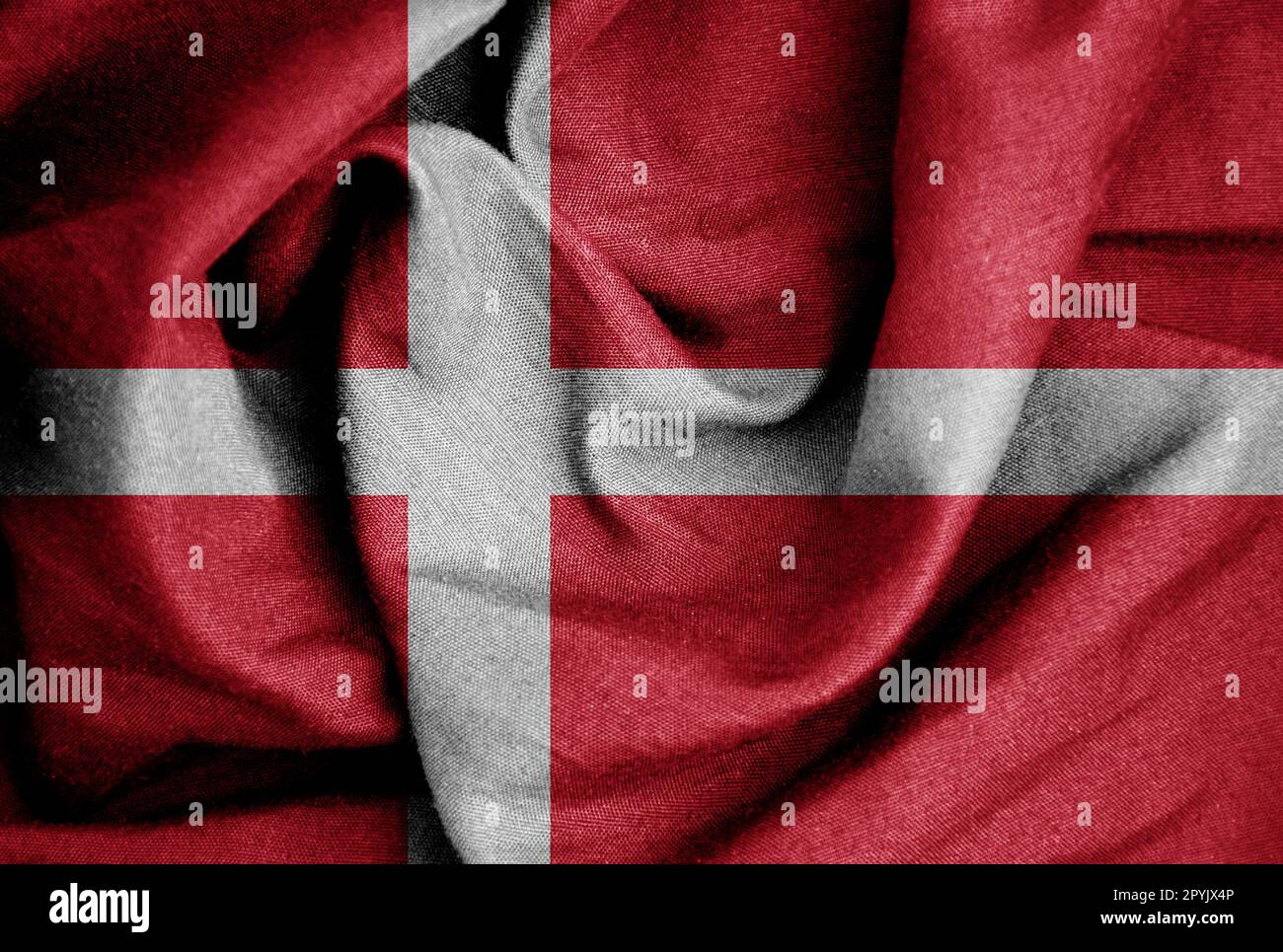 Flag texture on the silk background Stock Photo - Alamy