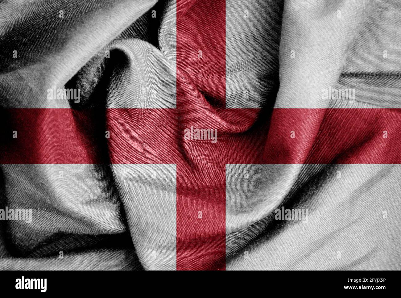 Flag texture on the silk background Stock Photo - Alamy