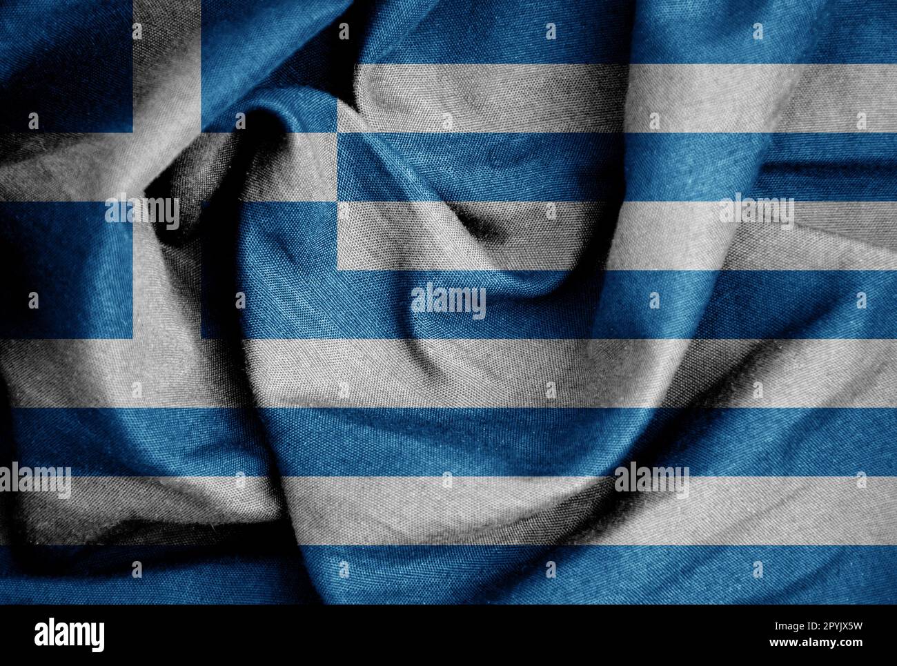 Flag texture on the silk background Stock Photo - Alamy