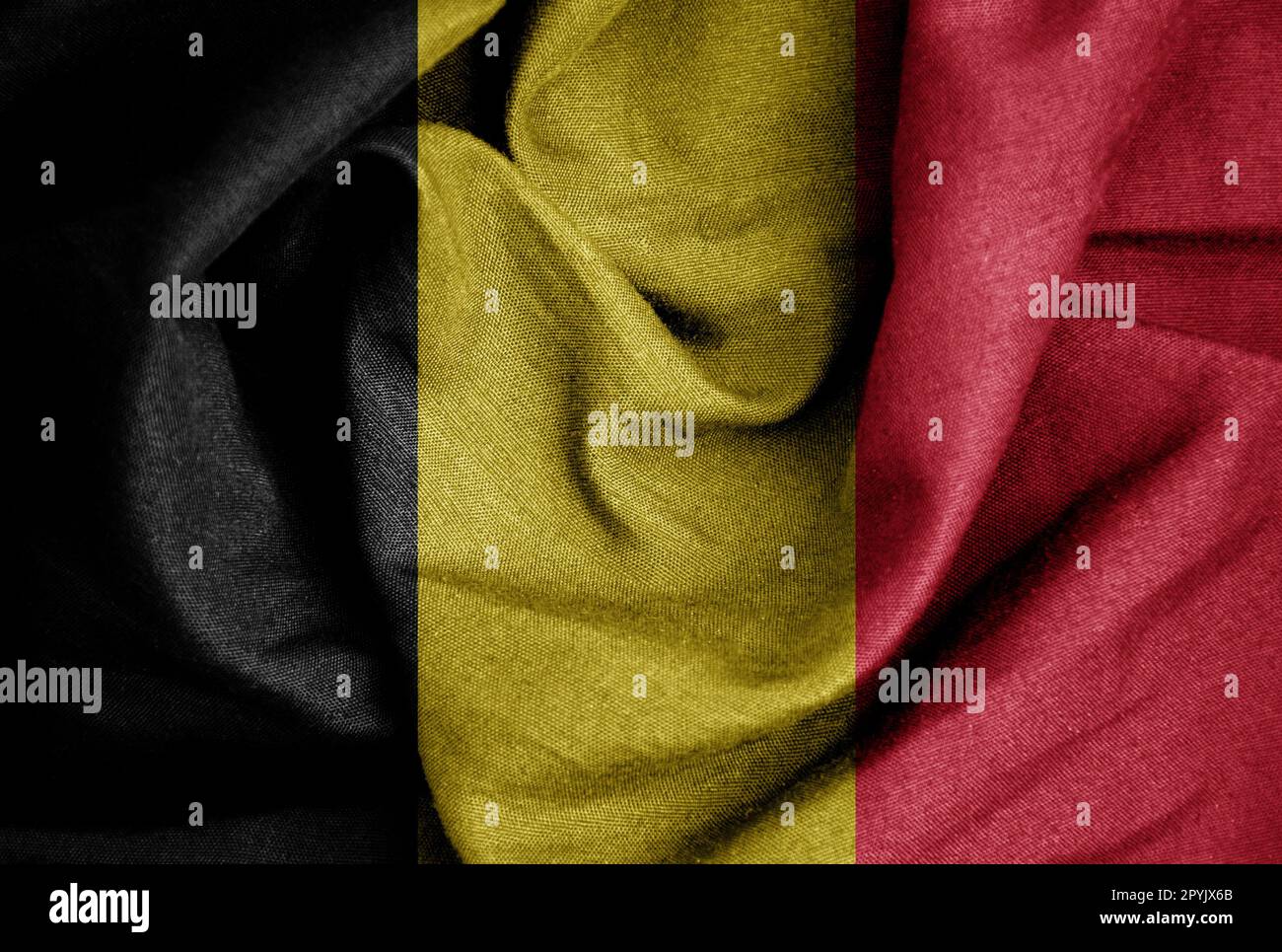 Flag texture on the silk background Stock Photo - Alamy
