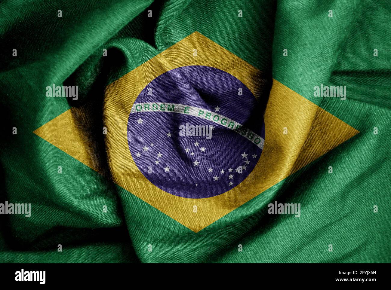 Flag texture on the silk background Stock Photo - Alamy