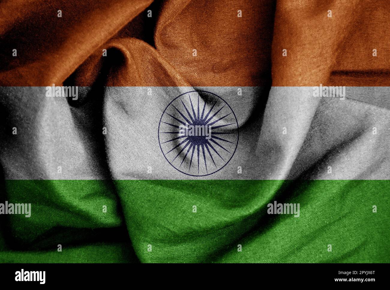 India silk flag hi-res stock photography and images - Alamy