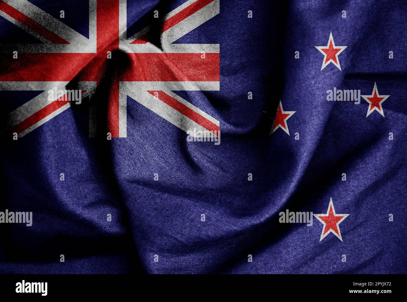Flag texture on the silk background Stock Photo - Alamy