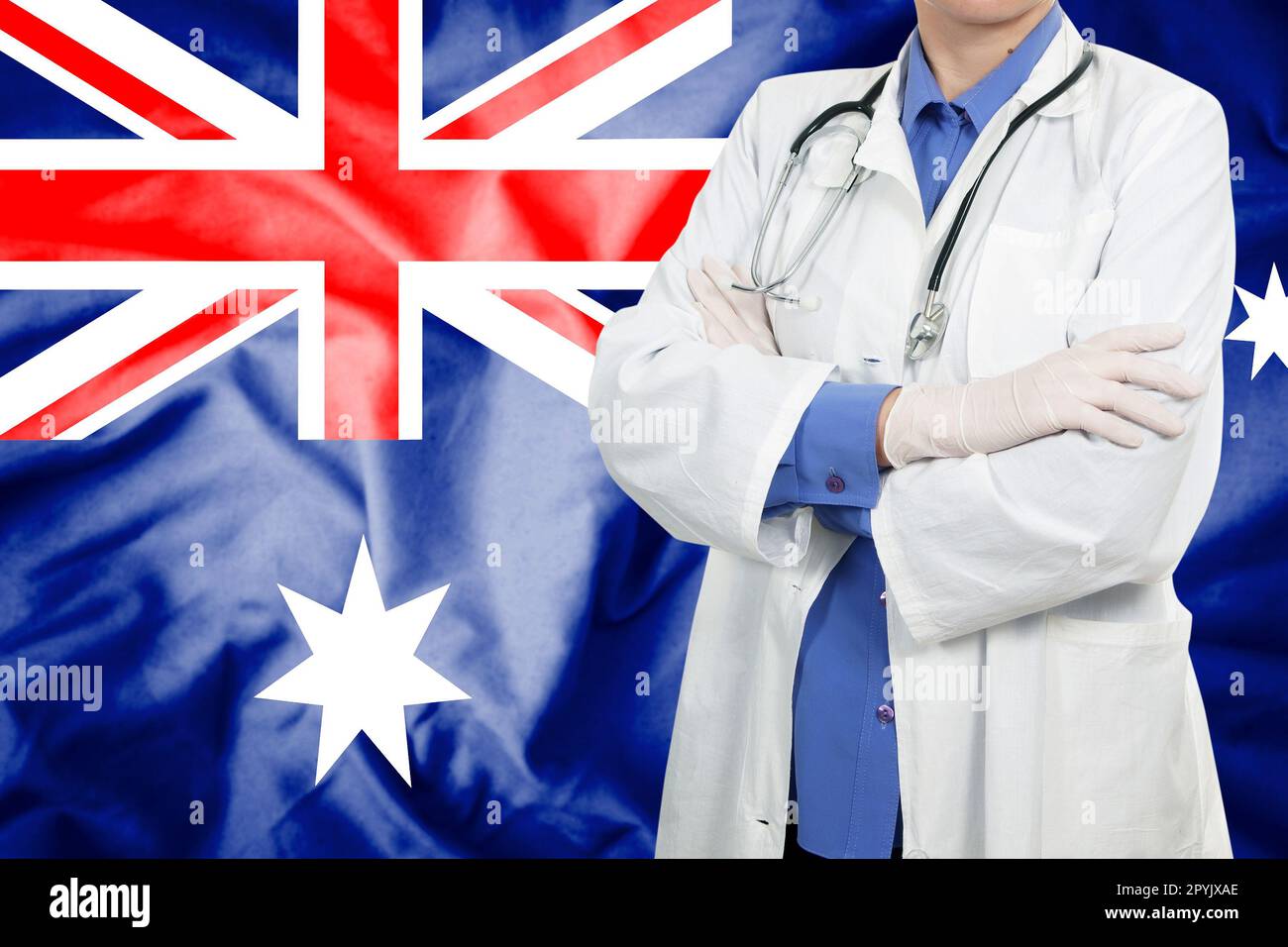 Standing flag hi-res stock photography and images - Alamy