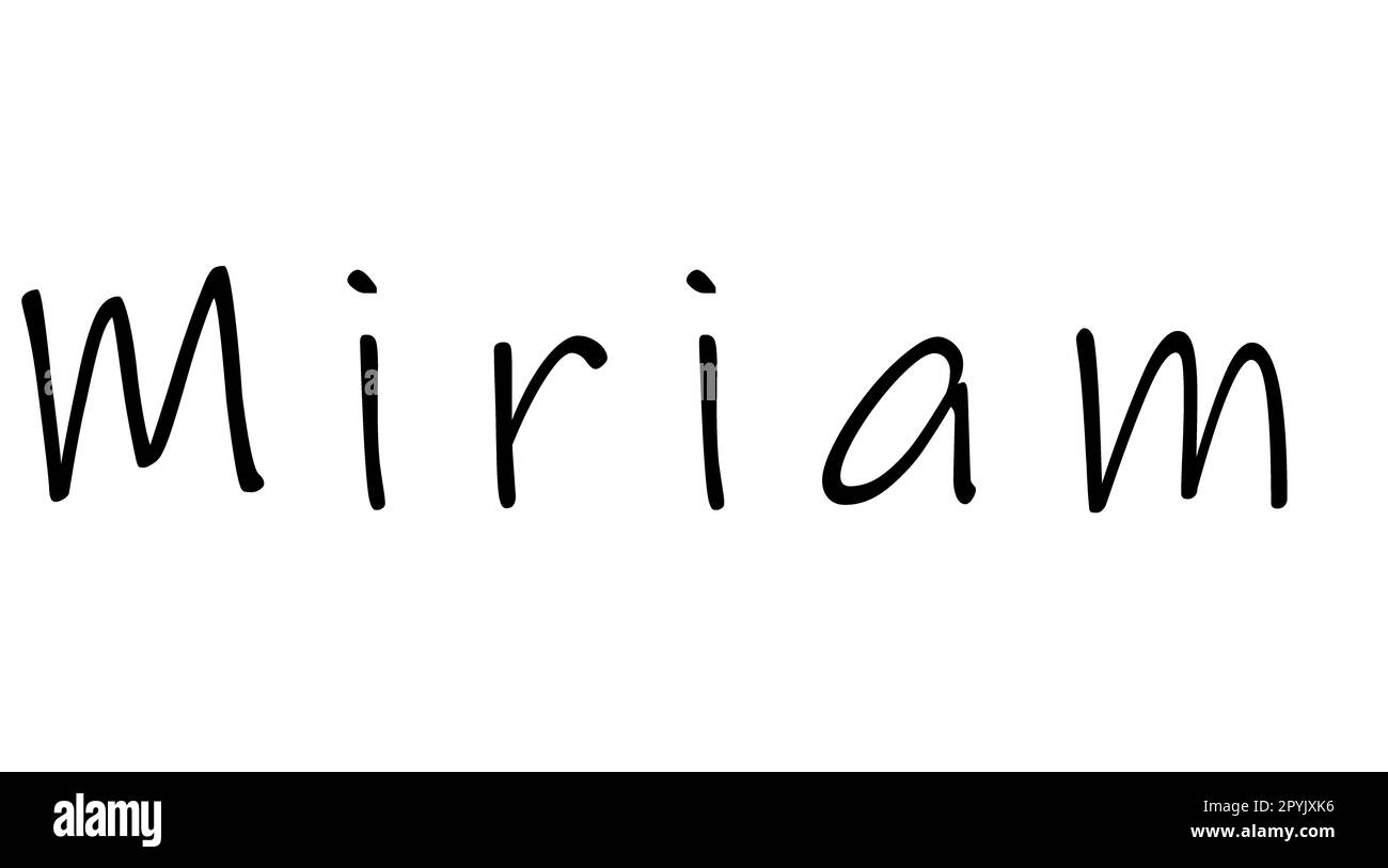 Simple text name design on white Stock Photo - Alamy