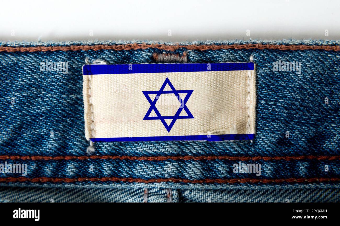 Badge israel flag hi-res stock photography and images - Alamy