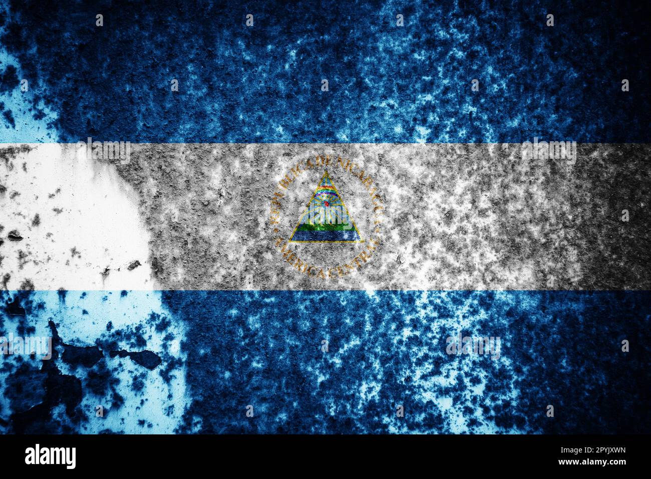 Cracked stone with flags hi-res stock photography and images - Alamy