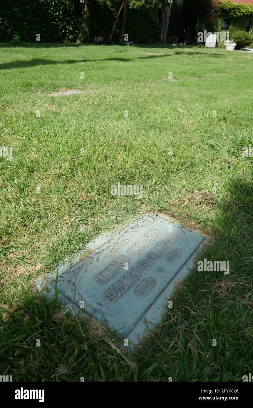 Los Angeles, California, USA 1st May 2023 Actor Booth Howard Grave at ...