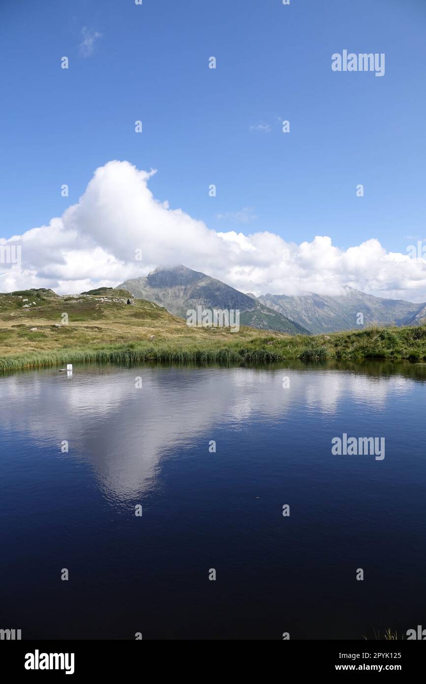 See am Jaufenpass Stock Photo - Alamy
