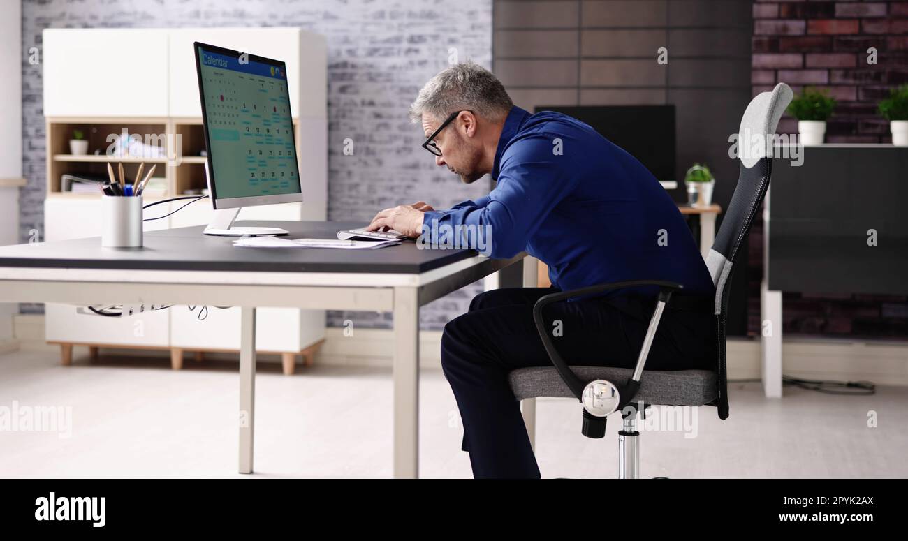 Posture chair hi-res stock photography and images - Alamy