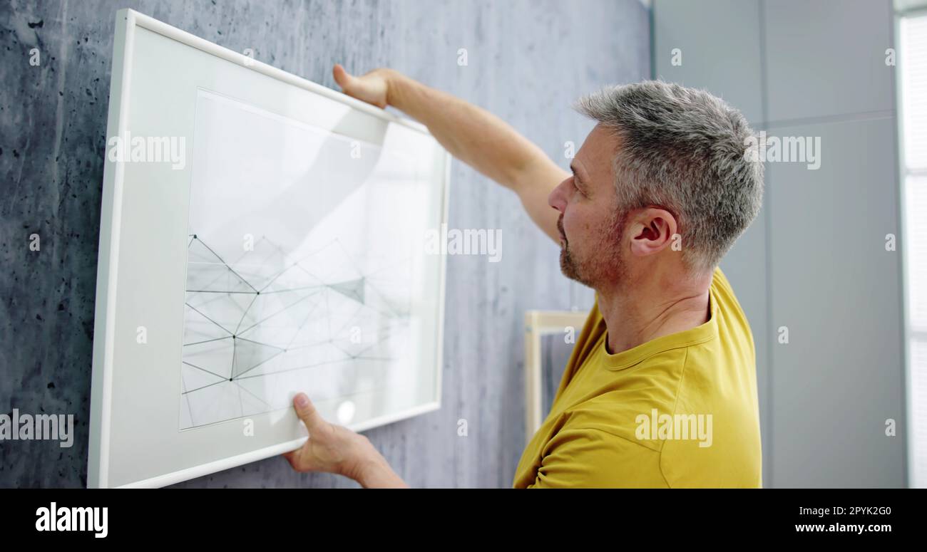 Abstract hanging man painting hi-res stock photography and images - Alamy