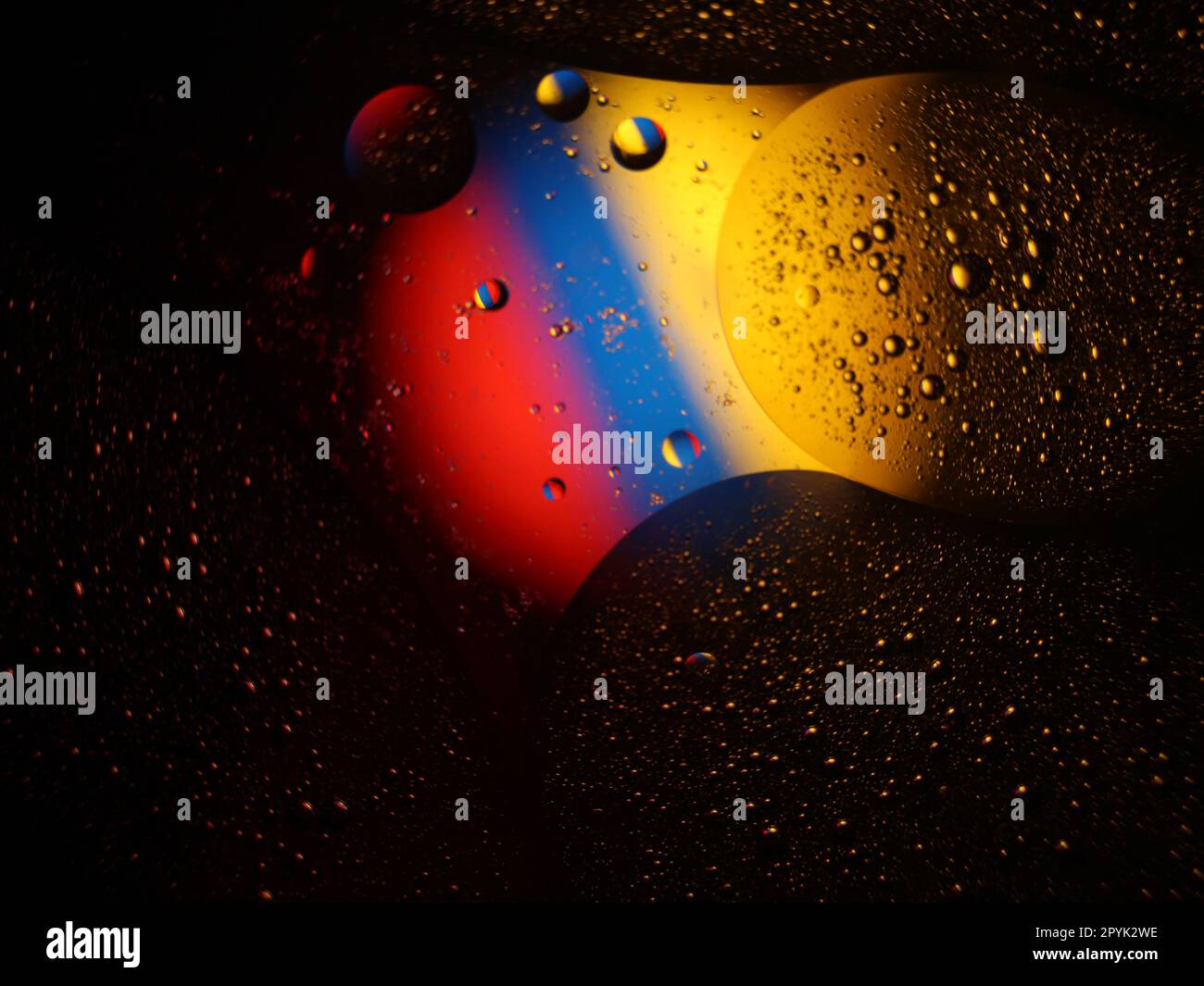 Colombia Venezuela flag nation country abstract background colors Stock ...