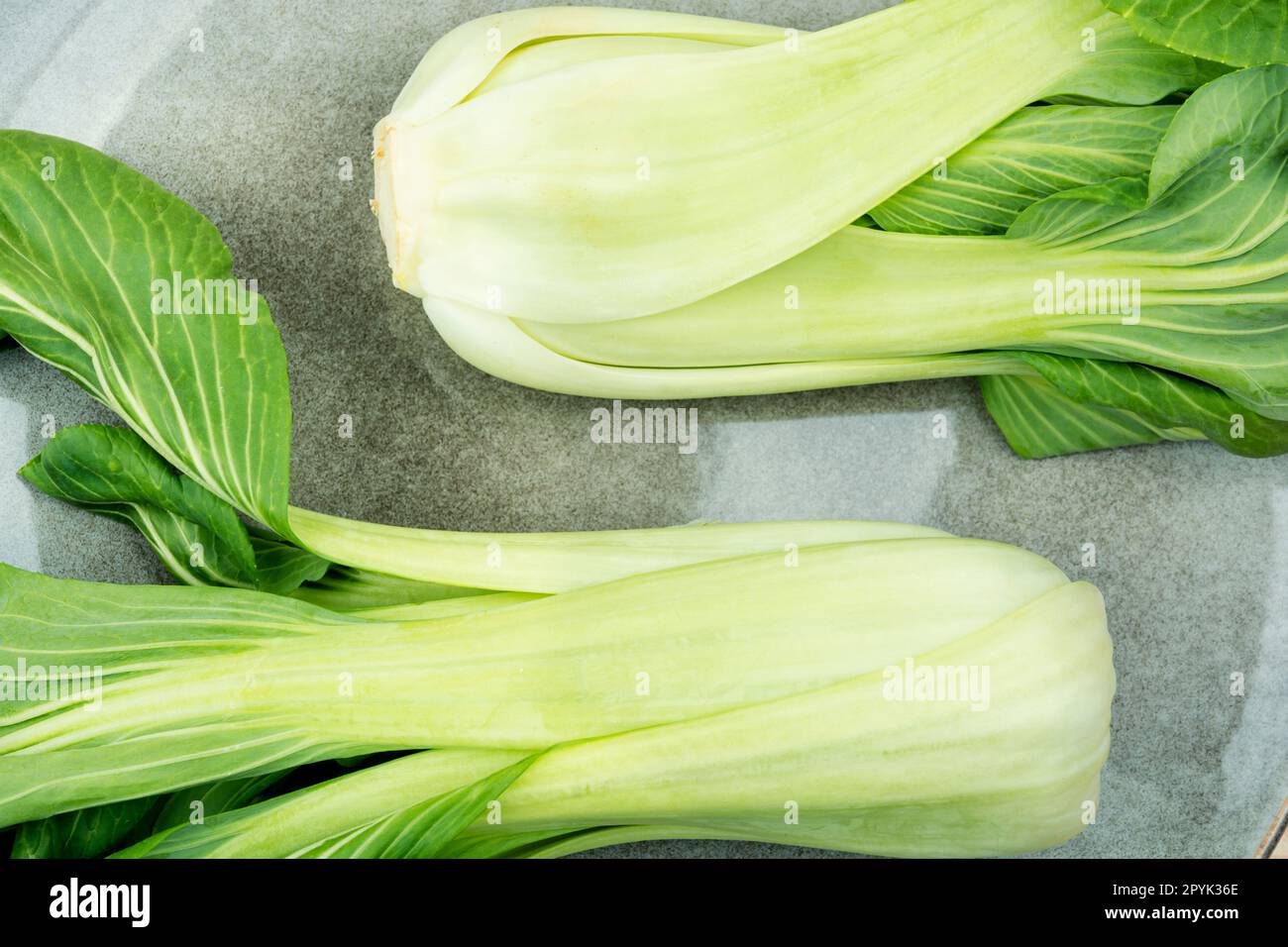 Fresh green pok choy Stock Photo - Alamy