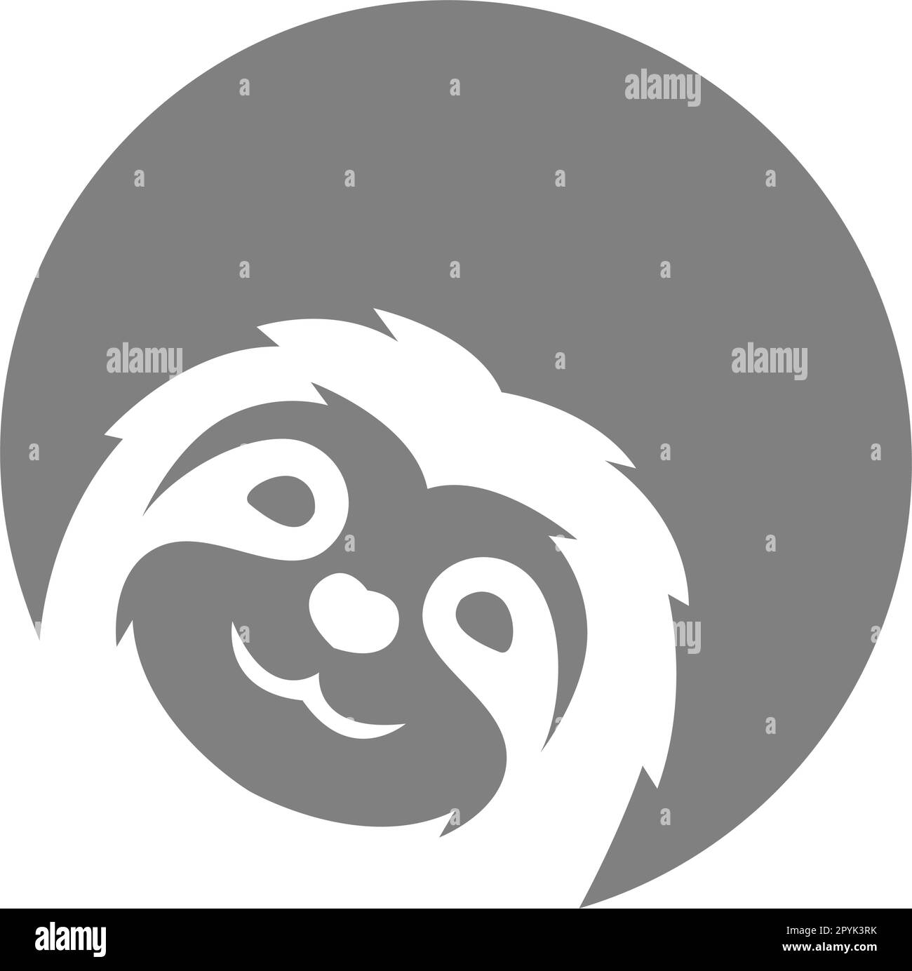 Sloth icon logo design illustration Stock Vector Image & Art - Alamy