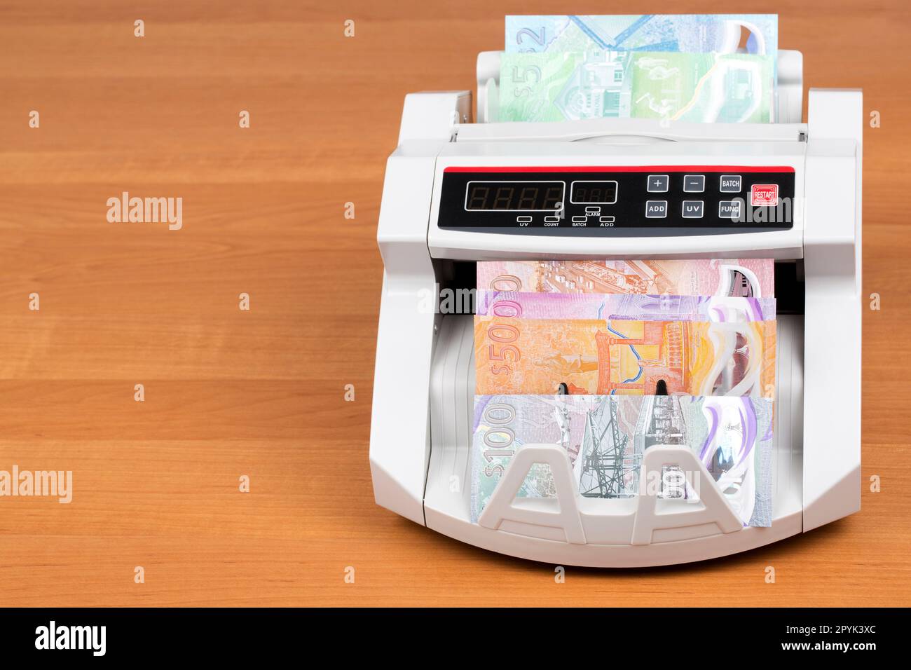 Barbados money - new series of banknotes Stock Photo - Alamy