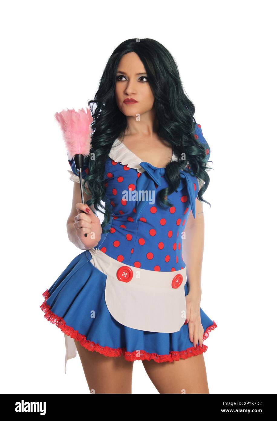 Retro woman cleaning hi-res stock photography and images - Alamy