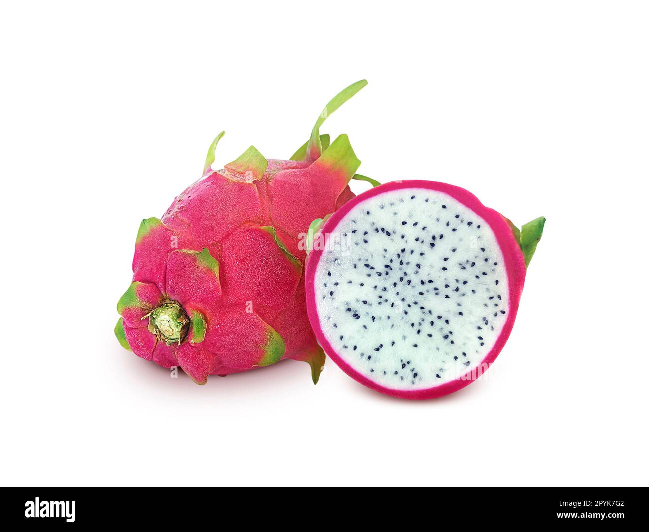 Dragon fruit isolated on white background Stock Photo - Alamy