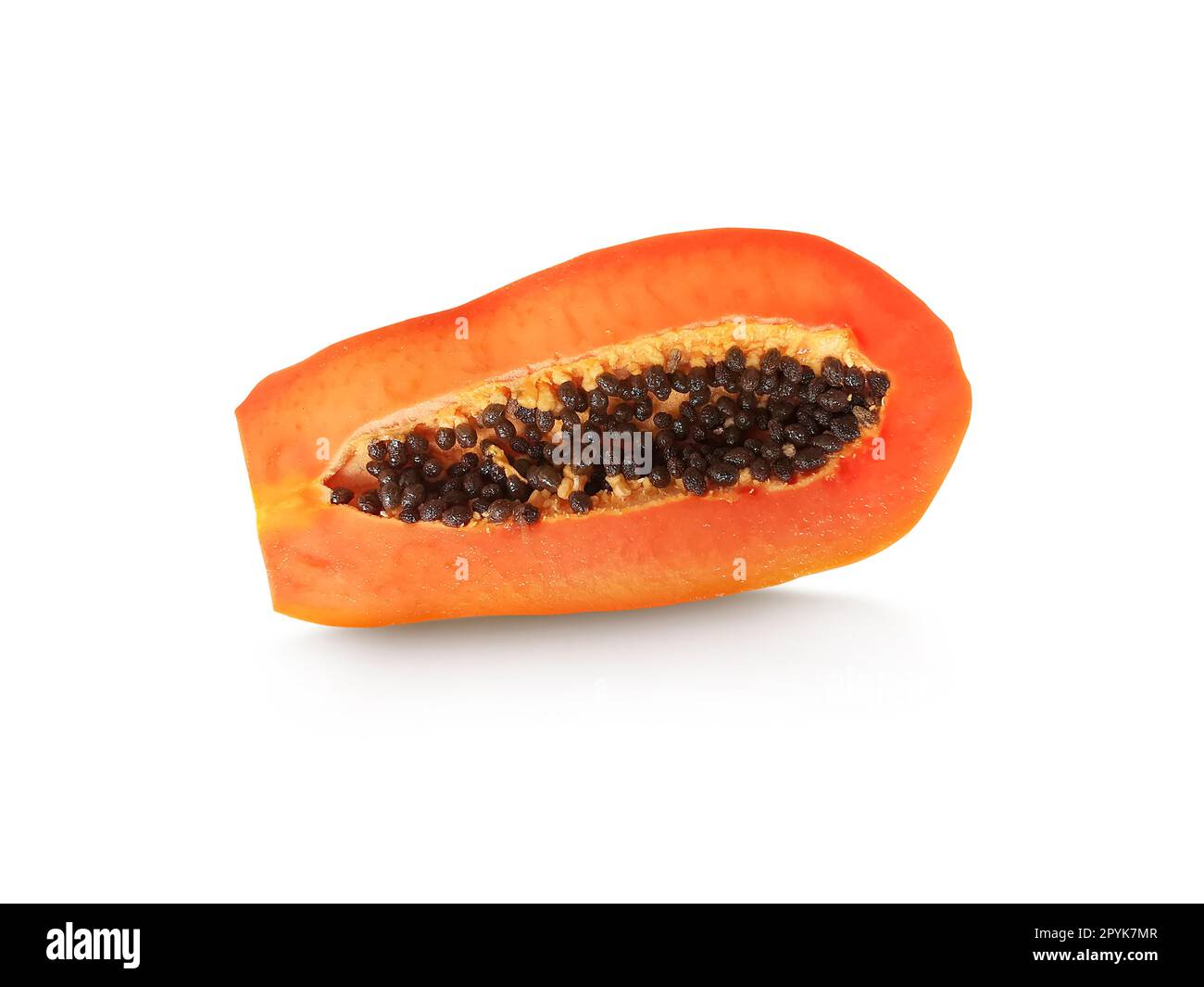 Half of papaya hi-res stock photography and images - Alamy