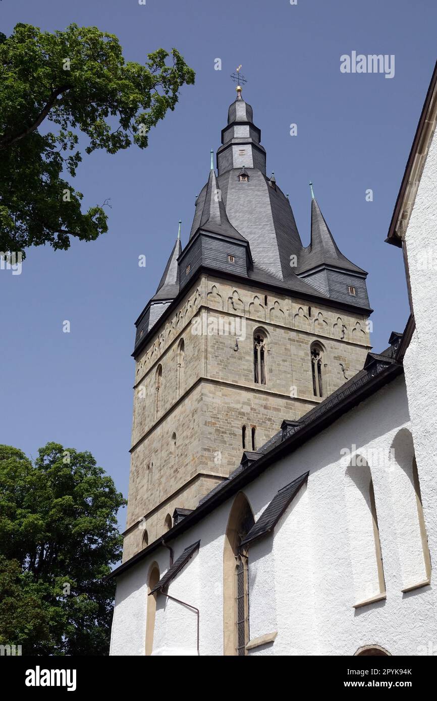Propsteikirche in Brilon Stock Photo - Alamy