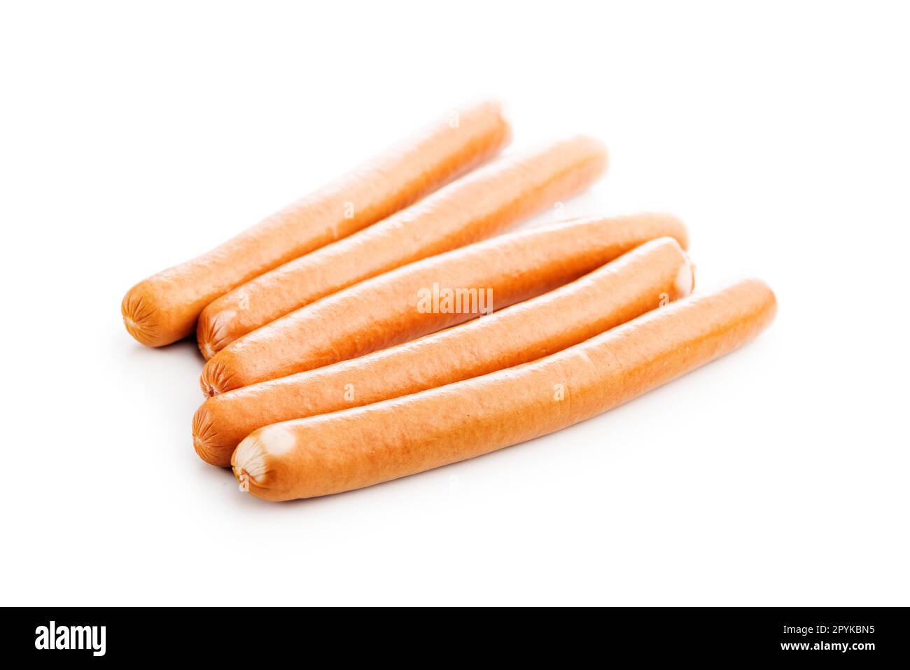 Frankfurters or Wiener sausages Stock Photo - Alamy
