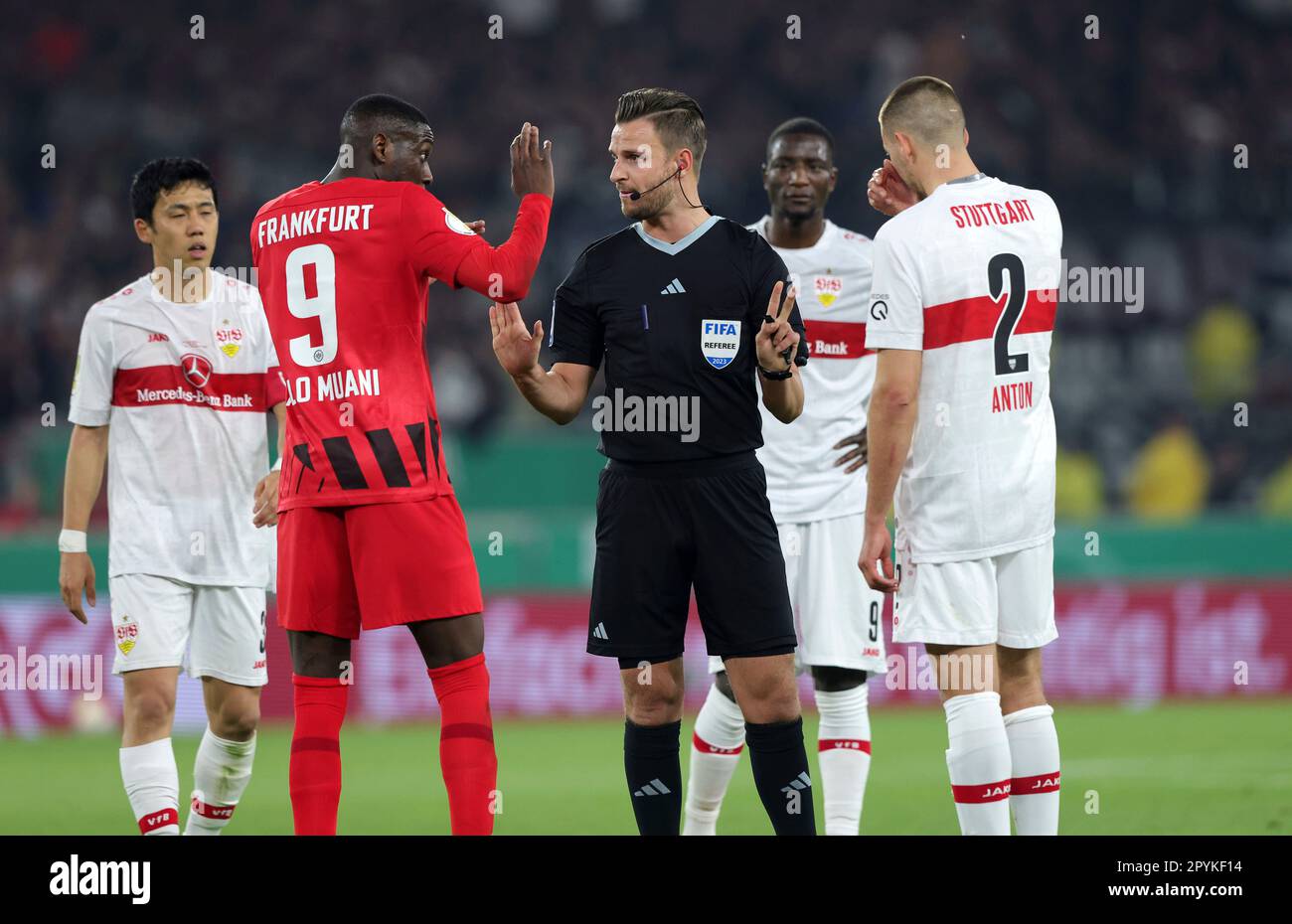 Stuttgart, Deutschland. 03rd May, 2023. firo : May 3rd, 2023, football ...