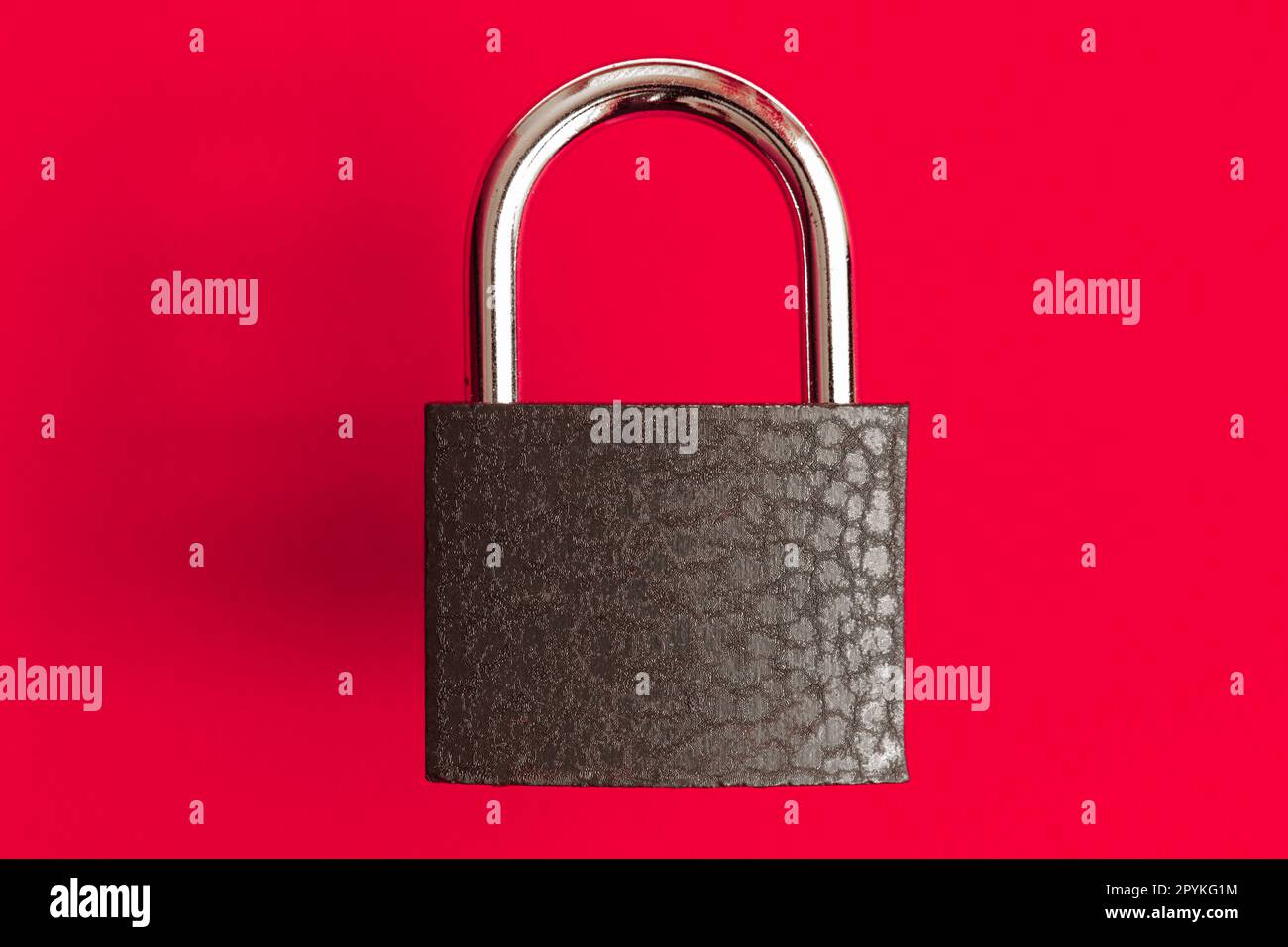 closeup os isolated closed padlock for design purpose Stock Photo - Alamy
