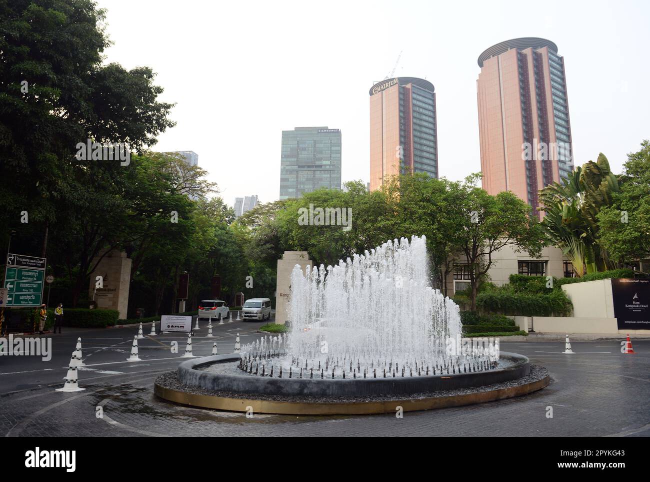 The Chatrium Grand hotel in Bangkok, Thailand Stock Photo - Alamy