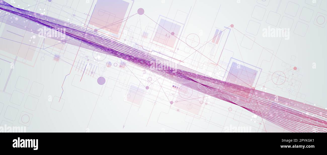 Abstract circuit board futuristic technology processing business background Stock Vector Image ...