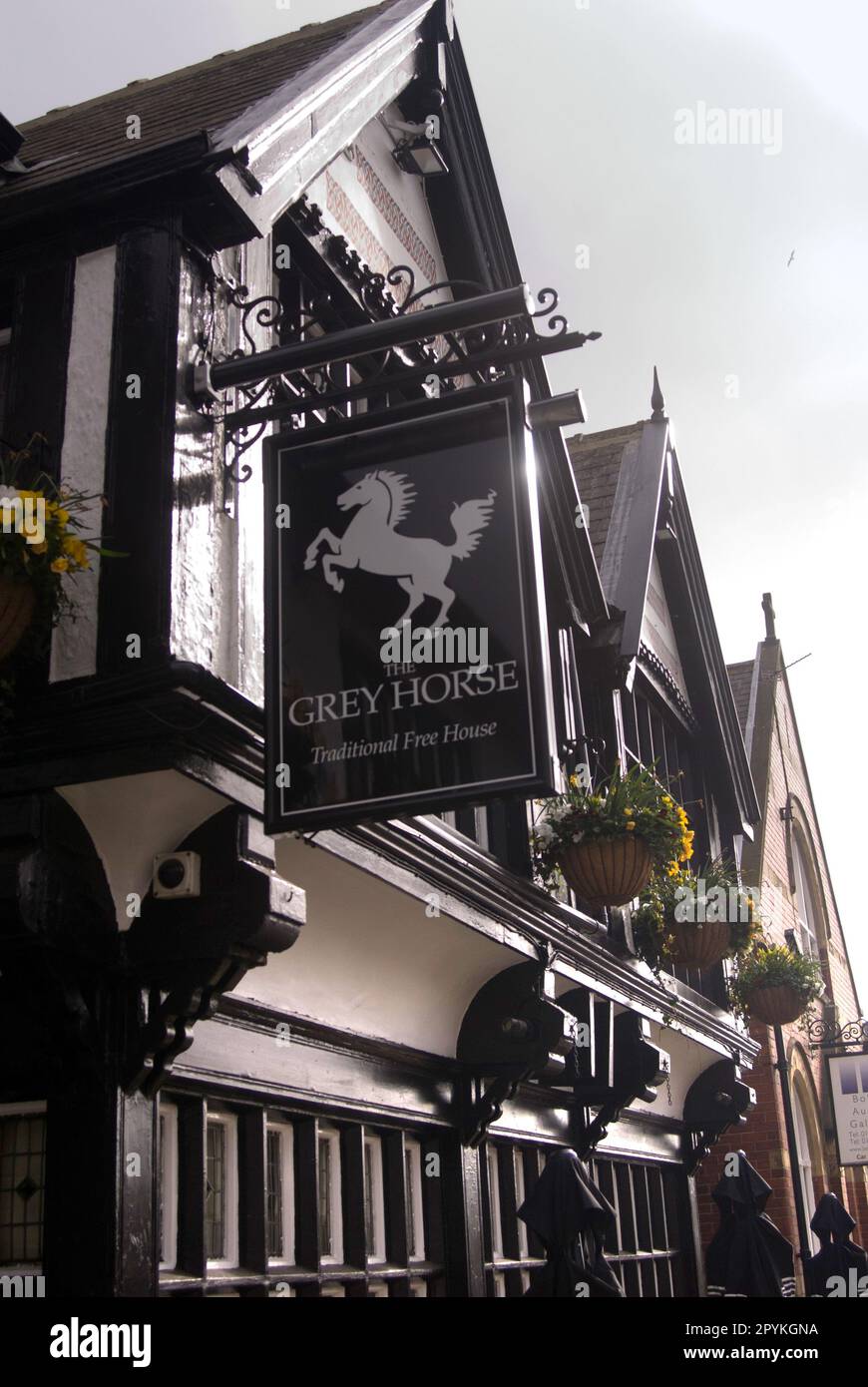 The Grey Horse oub, East Boldon, South Tyneside Stock Photo - Alamy