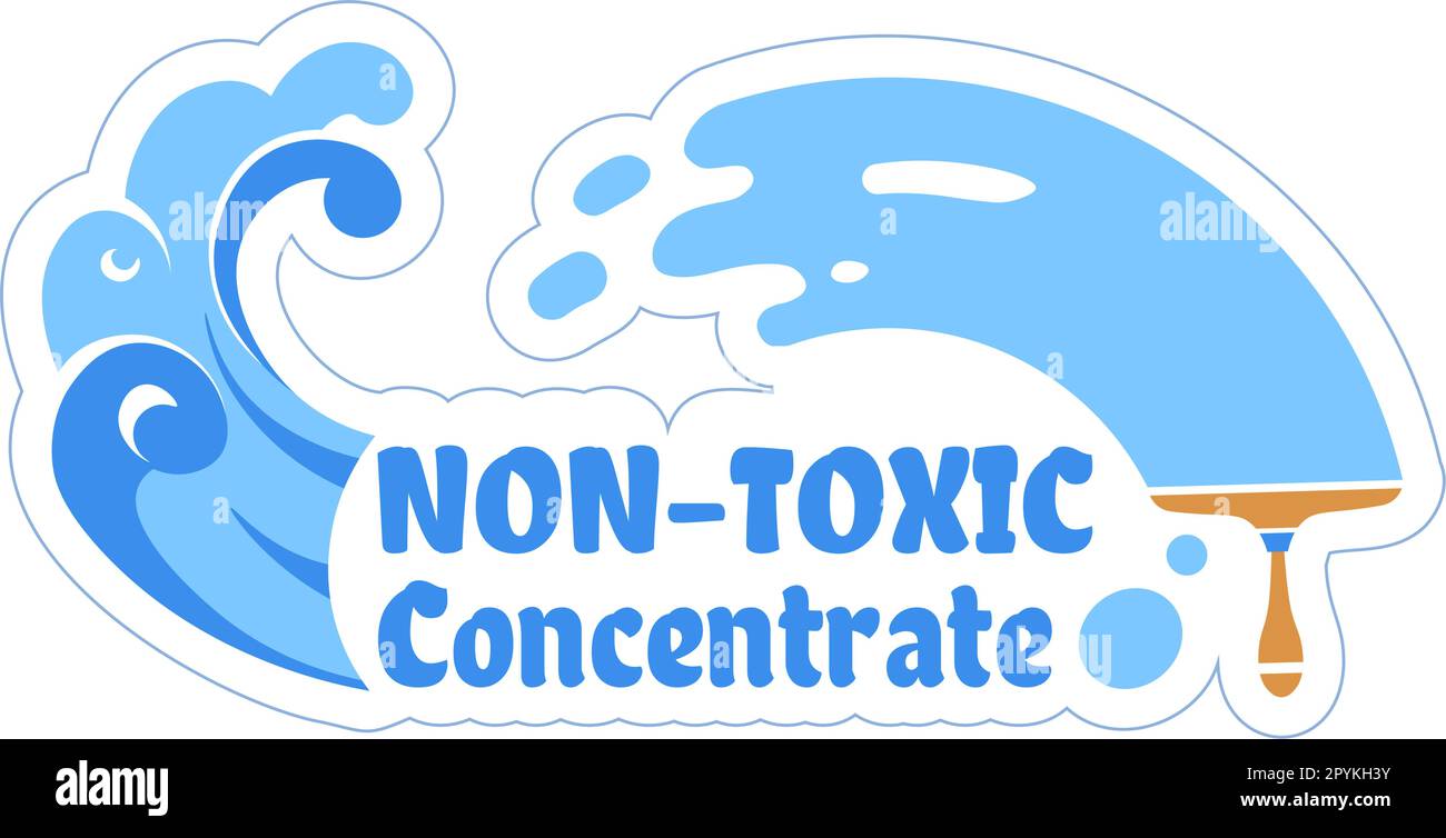 Toxic disinfect liquid concentrate Stock Vector Images - Alamy