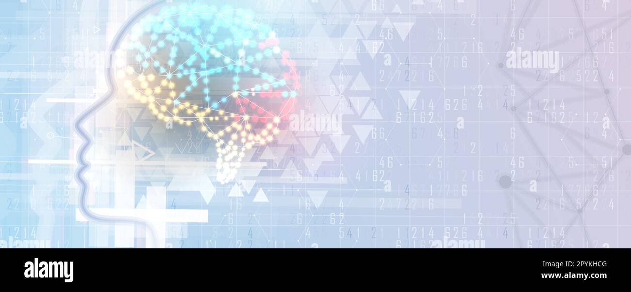 Abstract Artificial intelligence. Cloud computing. Machine learning ...