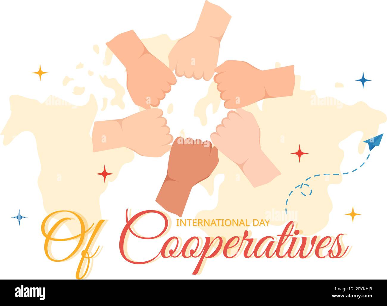 Cooperative community Stock Vector Images - Alamy