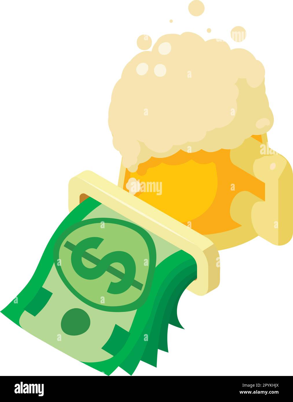 Beer bill Stock Vector Images - Alamy