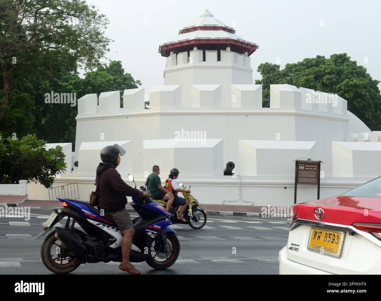 The Mahakan Fort in Bangkok, Thailand Stock Photo - Alamy