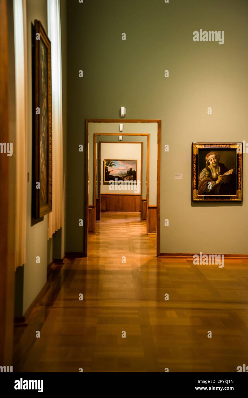 Old masters galleries, Kunstmuseum Basel, Basel, Switzerland Stock ...