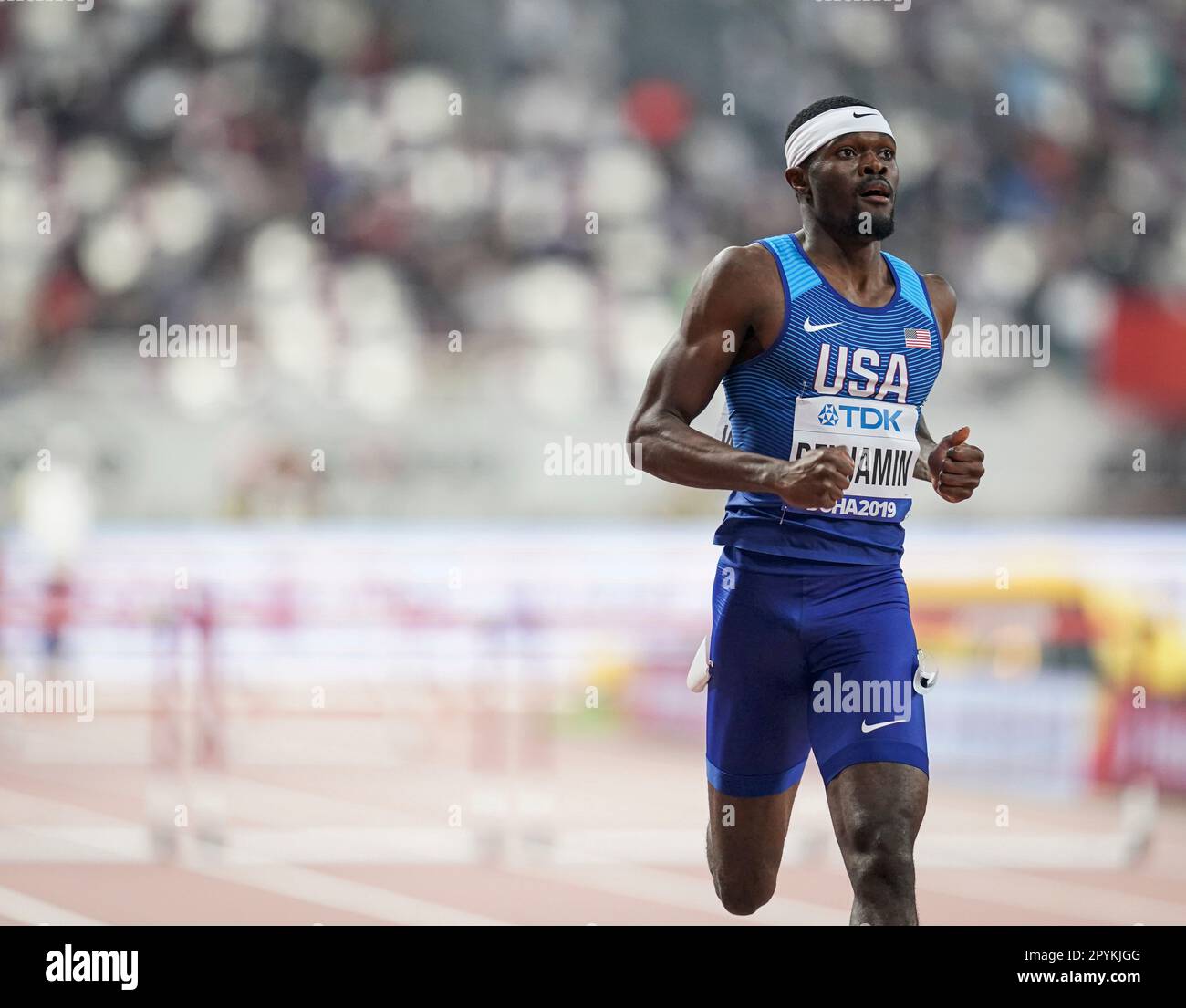 Rai Benjamin World Athletics Championships - Lanie Mirelle Rai Benjamin World Athletics Championships - Lanie Mirelle