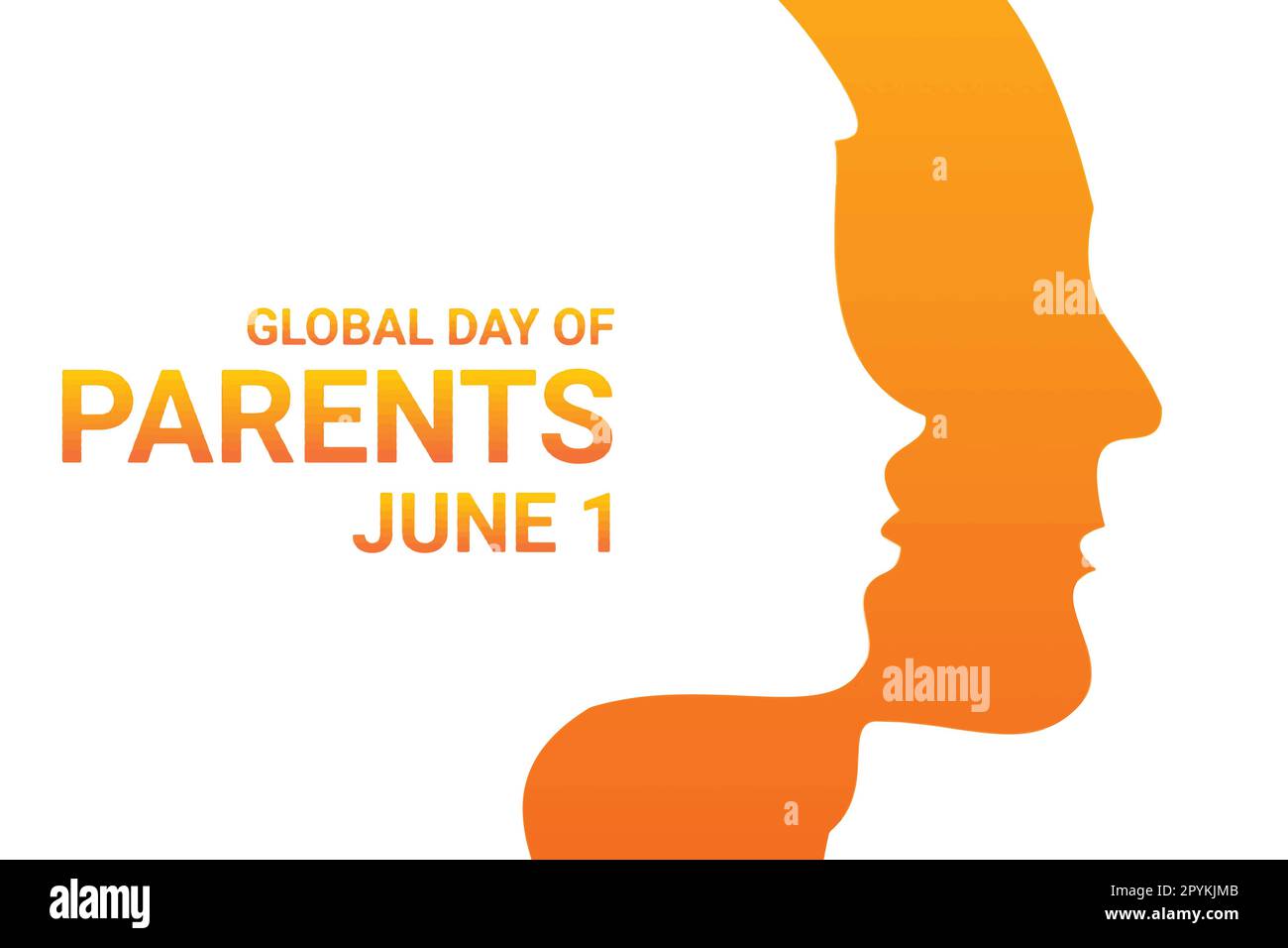 Global Day Of Parents . June 1. Holiday concept. Template for ...