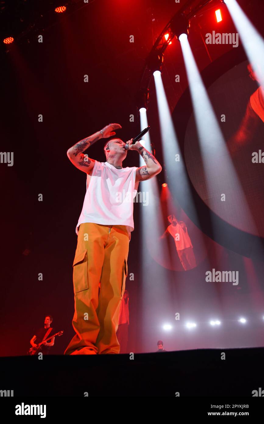 Lazza rapper hi-res stock photography and images - Alamy