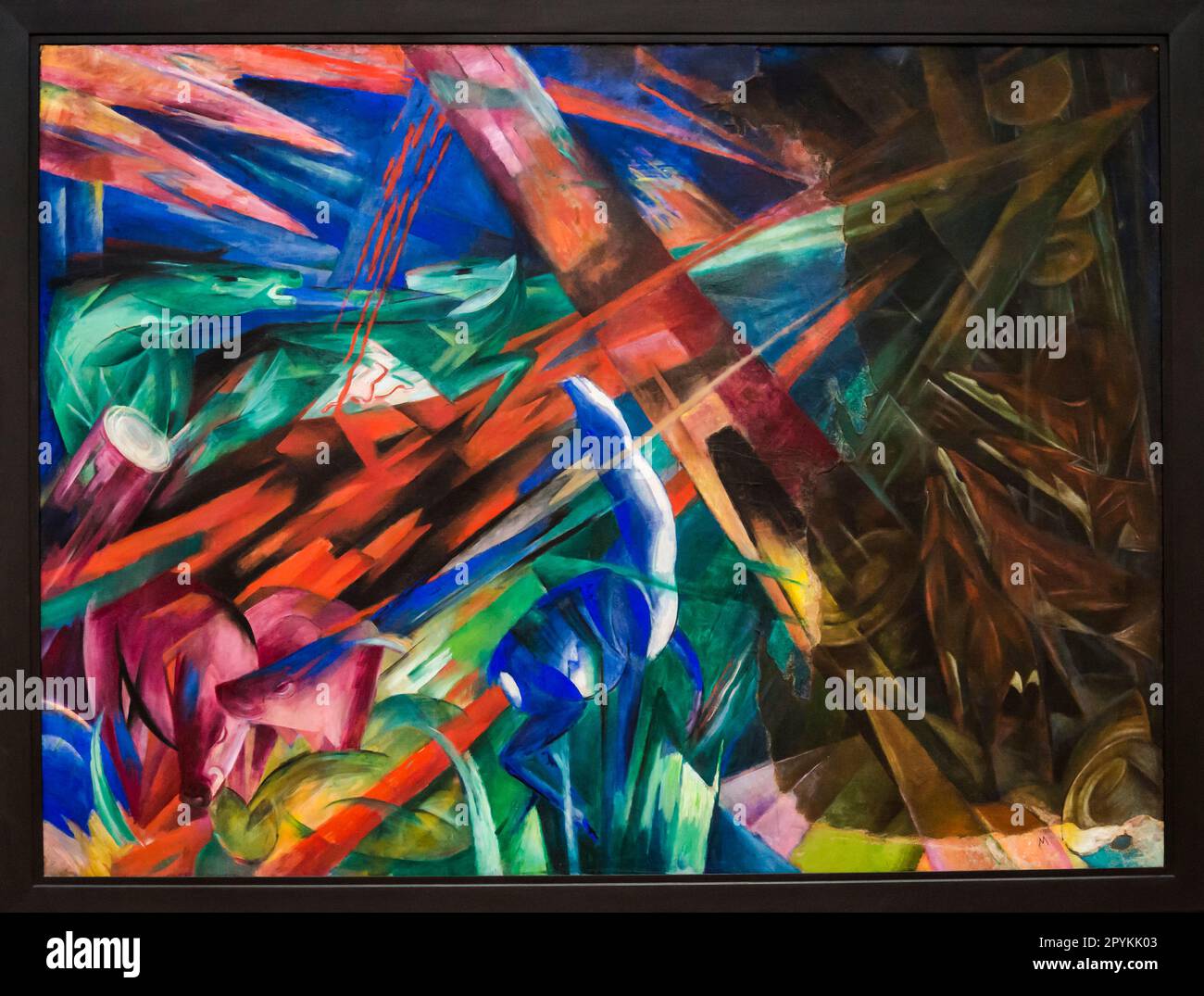 Franz Marc The Fate Of Animals