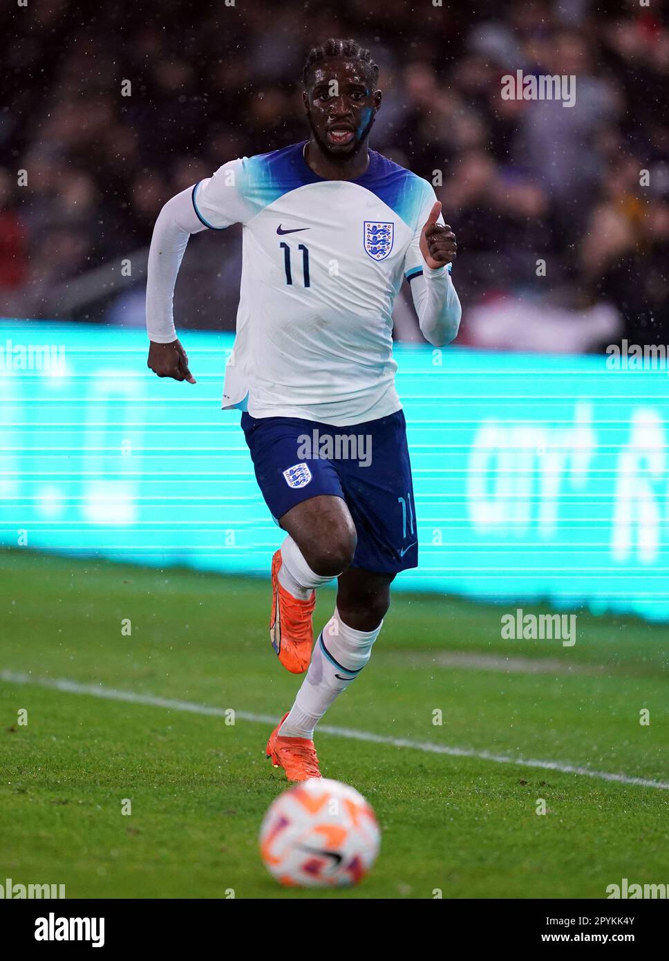 England's Sam Iling-Junior during the international friendly match at ...