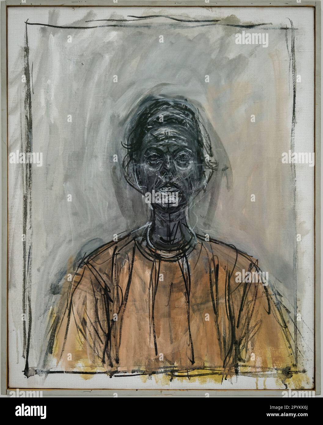 Alberto Giacometti painting, Kunstmuseum Basel, Basel, Switzerland ...